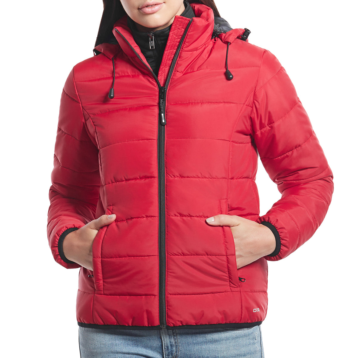 Glacial Ladies Puffy Jacket w/Detachable Hood – GiftAFeeling
