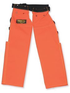 600 Denier Polyester Apron-Style High Visibility 4100 Chaps w/Back Pad ...