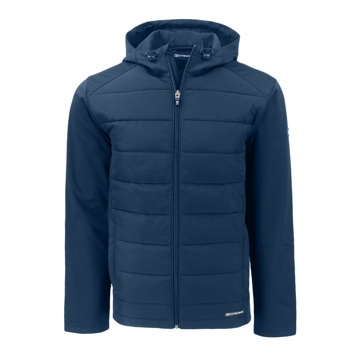 Cutter & Buck Evoke Hybrid Eco Softshell Recycled Full Zip Mens Big ...