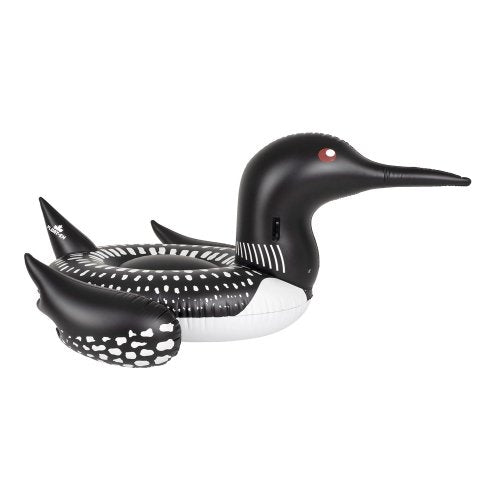 The Loon - Adult Swimming Pool Float - Black – GiftAFeeling