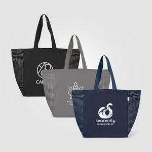 Toronto Recycled Cotton Chevron Tote Bag – 8 oz. – GiftAFeeling