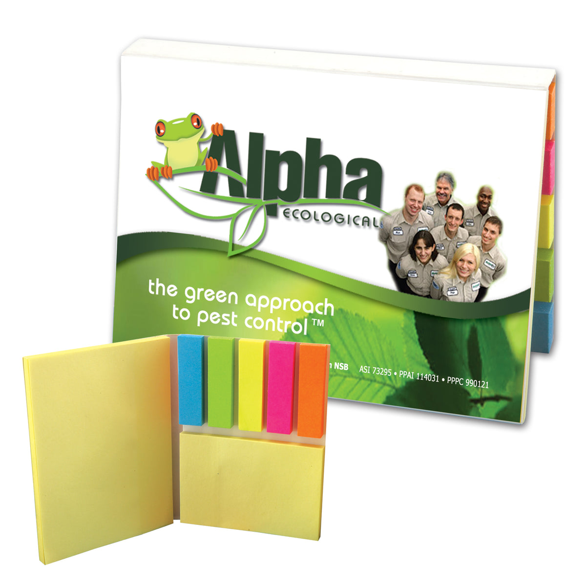 SimpliColor Versa-Pak - 2 Sticky Note Pads and 5 Flag Colors (Digital ...