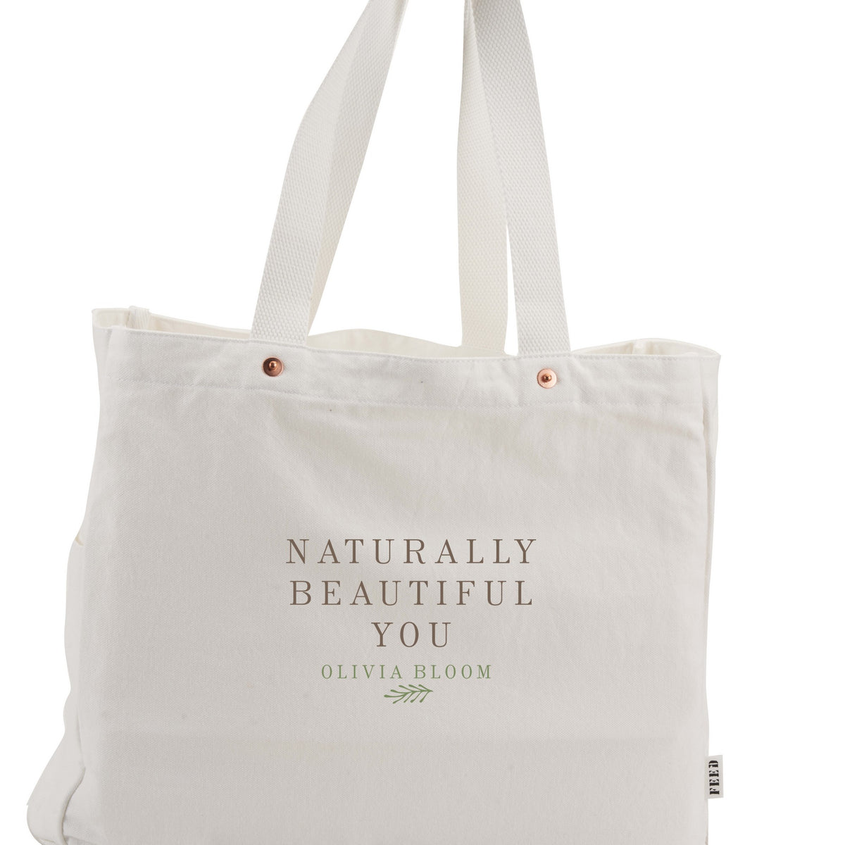 FEED Organic Cotton Rivet Tote – GiftAFeeling