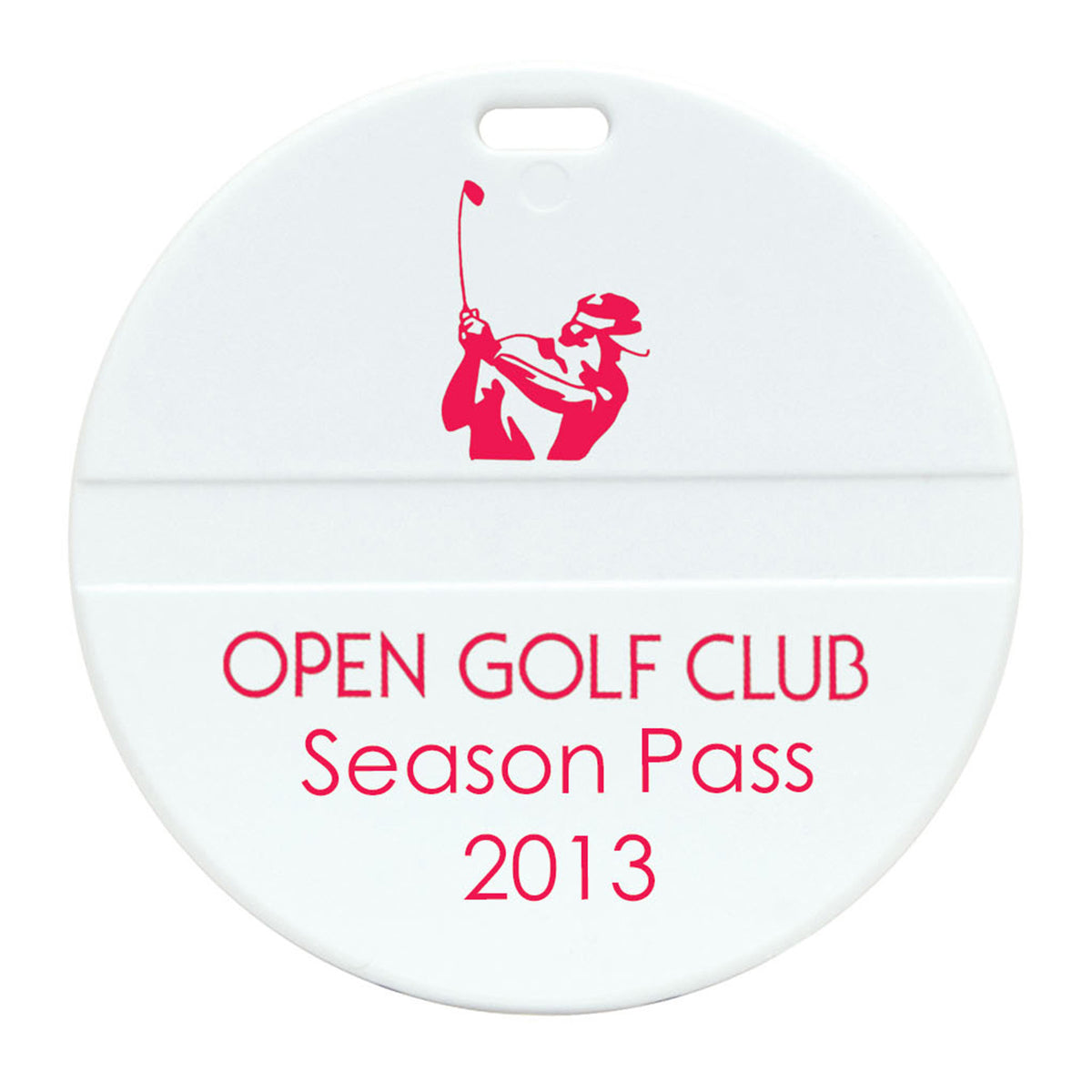 Round Golf Bag Tag – GiftAFeeling