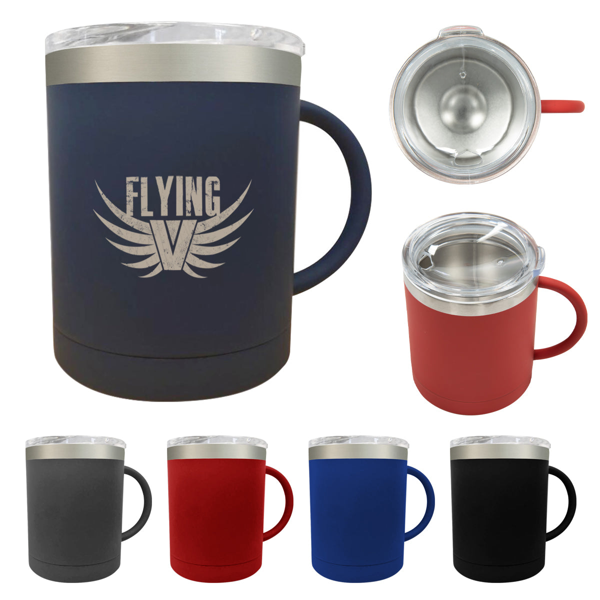 12 Oz. Davenport Stainless Steel Mug – GiftAFeeling