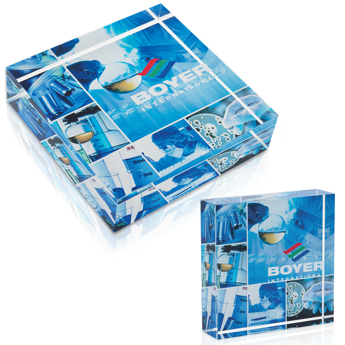 Square Acrylic Paperweight – GiftAFeeling