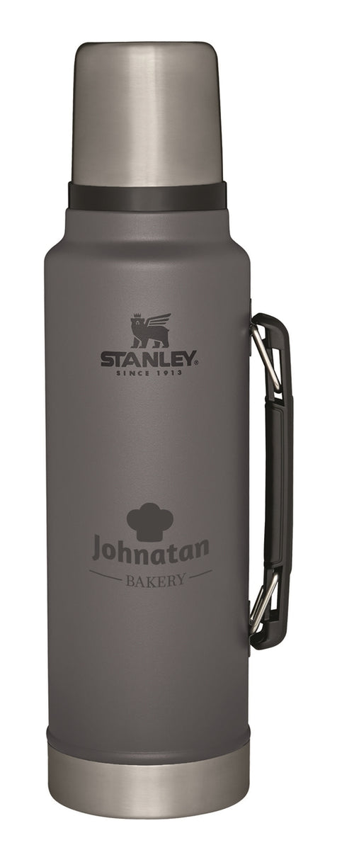Stanley® Classic 1.5 qt vacuum insulated SS bottle, grey – GiftAFeeling