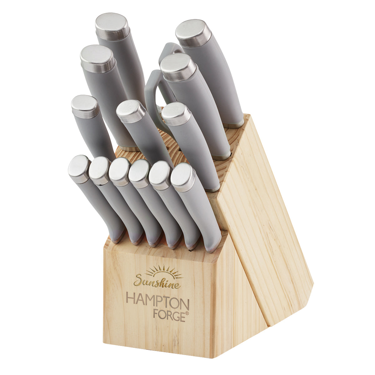 Hampton Forge® Epicure 15 Piece Cutlery Block Set – GiftAFeeling