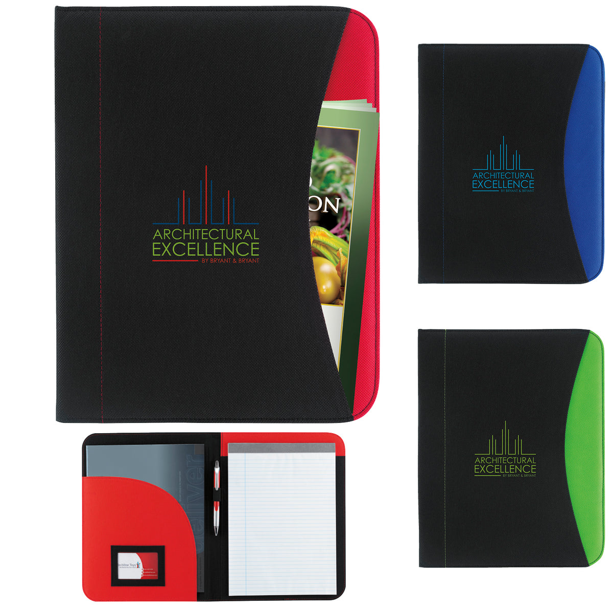 Non-Woven Curve Padfolio – GiftAFeeling