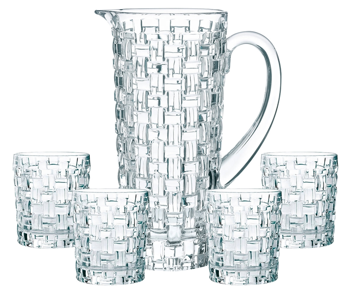 Nachtmann Bossa Nova crystal pitcher and 4 glass set – GiftAFeeling